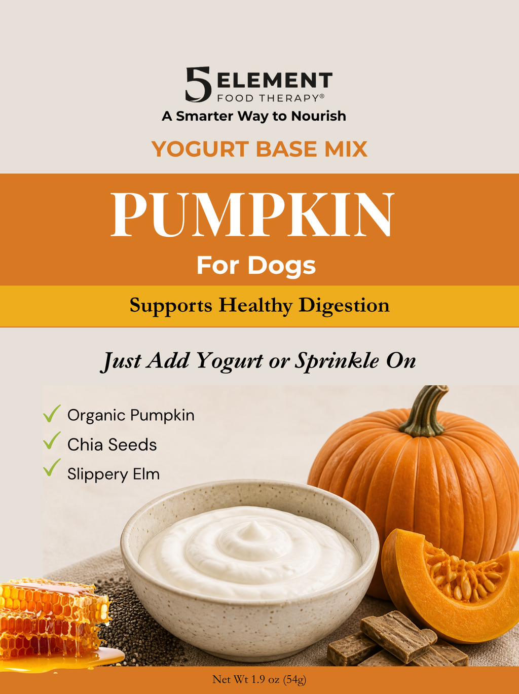 Pumpkin Yogurt Base Mix – 5 Element Food Therapy